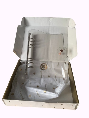 Discagenda Clarity Transparent PVC Planner Cover A5 Size New in Box | eBay