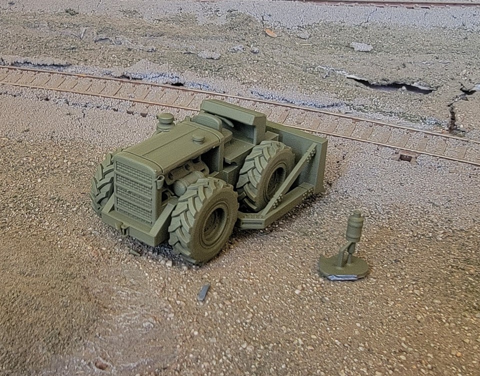 One HO 1/87 scale LeTourneau Tournadozer! A Nelson Modelworks exclusive ...