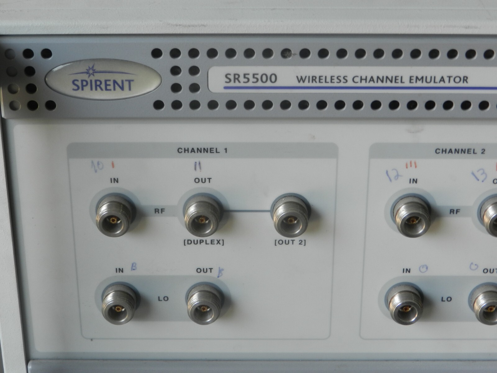 Spirent Sr5500 Wireless Channel Emulator SR5500M MIMO AWGN Dee RF - 1 ...