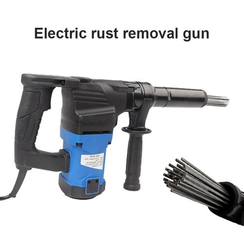 Electric Needle Scaler Rust Cleaning Machine Screw Nut/Ship Deck ...
