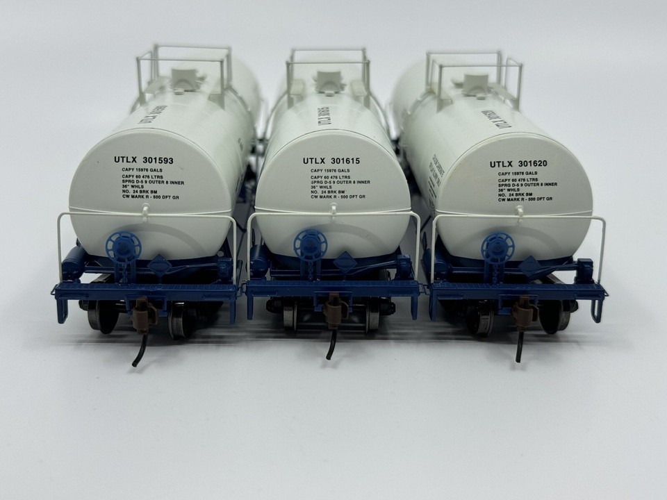 HO Athearn RTR 94826 Union Tank Car Co. UTLX Clay Tank Car (3-Pack) NS ...