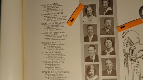 BUDD SCHULBERG/SCREENWRITER/MEL ALMADA/BASEBALL/1931 LOS ANGELES HIGH ...