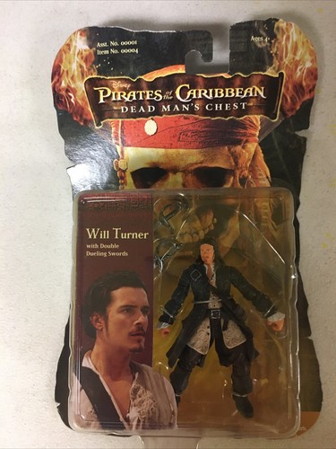 Will Turner Zizzle Pirates of the Caribbean Action Figures, New, warped ...