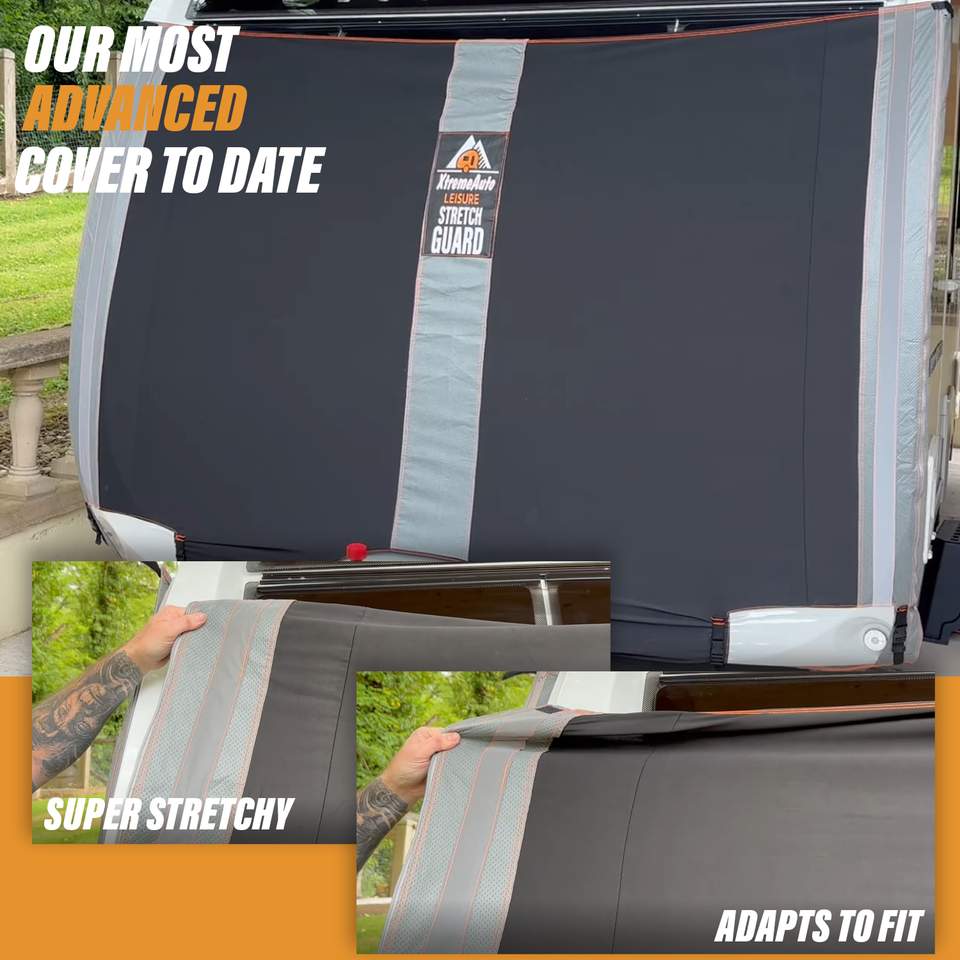 STRETCHGUARD Full Caravan Front Towing Cover Universal Protector ...