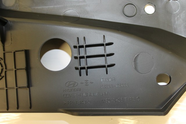 Hyundai I20 Bumper Bonnet Grill Upper 2015-2020 Genuine 86353C8000 for ...