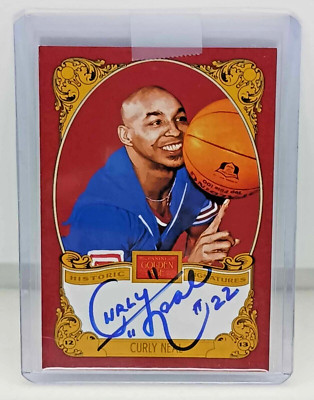 2013 PANINI GOLDEN AGE HISTORIC SIGNATURES CURLY NEAL CARD #CN | eBay