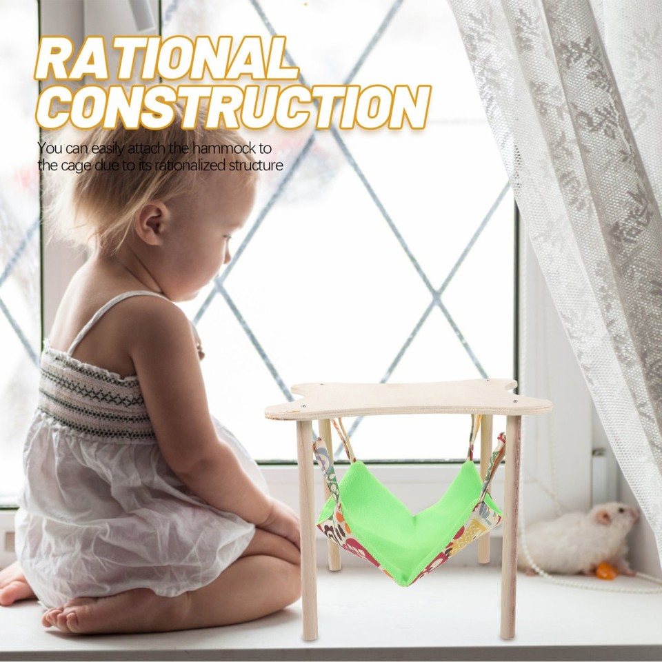 Hanging Hamster Bed Hammocks for Small Animals Comfortable Chinchilla ...