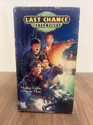 VHS OOP The Last Chance Detectives Mystery Lights of Navajo Mesa | eBay