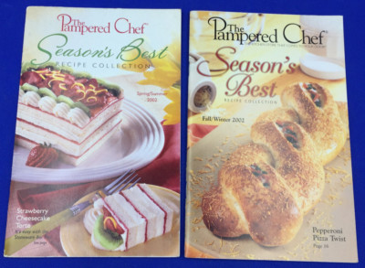 Pampered Chef Season’s Best Recipe Collection Spring/Summer & F/W 2002 ...