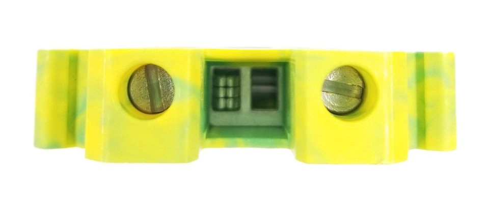 10 Phoenix Contact UT 10-PE 3044173 Terminal Block Green Yellow Ground ...