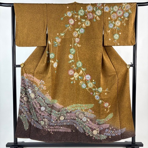 Visit body length 155.5 cm 63cm (24.8 in) pure silk masterpiece Used ...