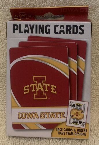 Iowa State University Cyclones Standard Deck Playing Cards Sealed - NIB ...