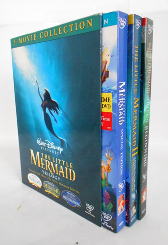 The Little Mermaid Trilogy 3 Movie Collection | eBay