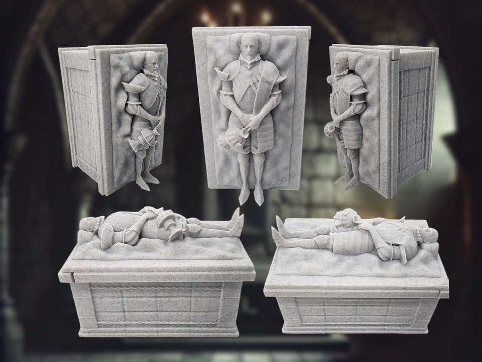 MTG Vampire Deck box EDH Coffin Ixalan Commander | Magic the Gathering ...