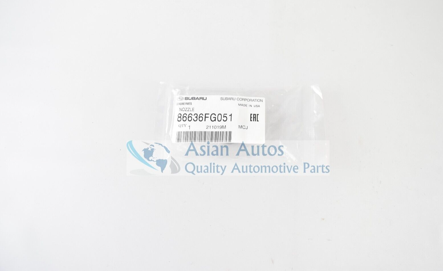 Genuine Subaru Windshield Wiper Washer Jet Nozzle 86636FG051 OEM | eBay