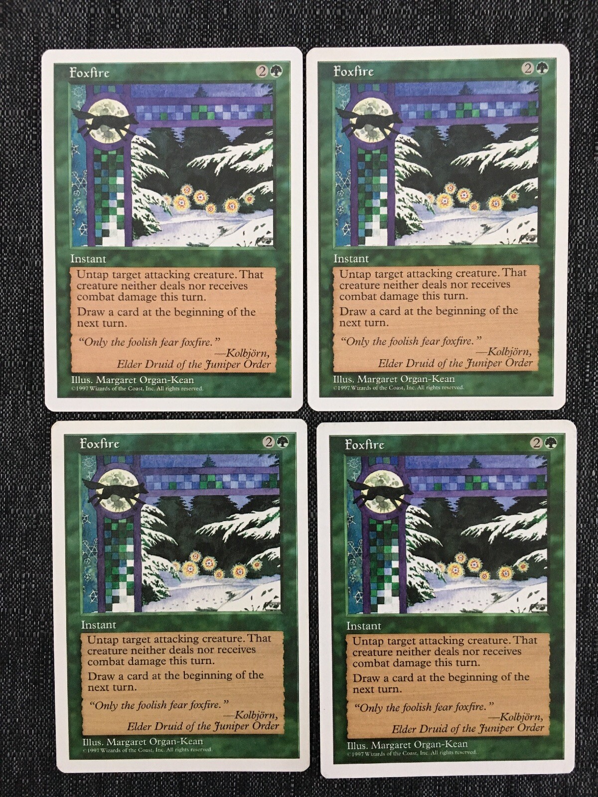 4x Foxfire MTG 5th Edition NM/LP Magic Regular | eBay