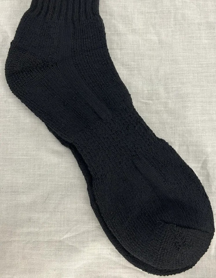 British Military Issue Black Long General Issue Socks, Size 11-14 | eBay UK
