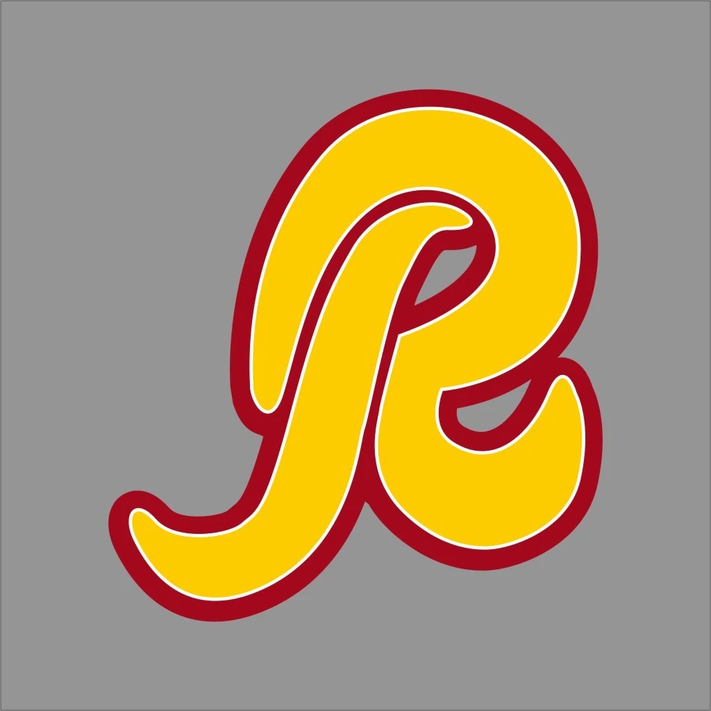 Redskins R Logo Vector