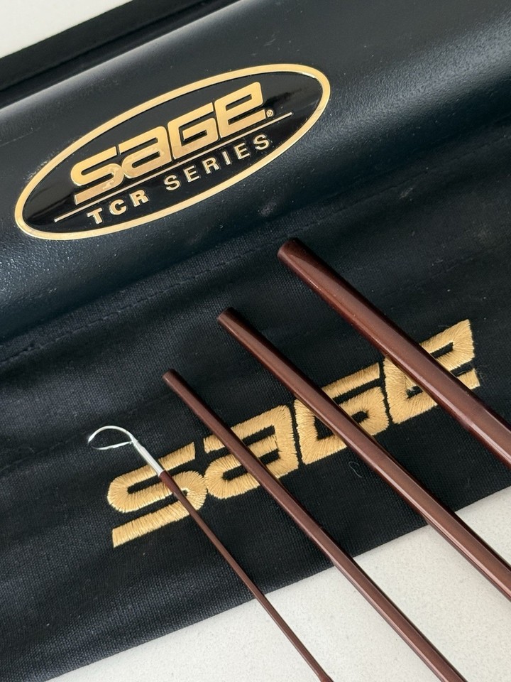 **BEAUTIFUL** 🔥 SAGE TCR 8wt. 9’ft~4pc FlyRod!!! 🔥 | eBay