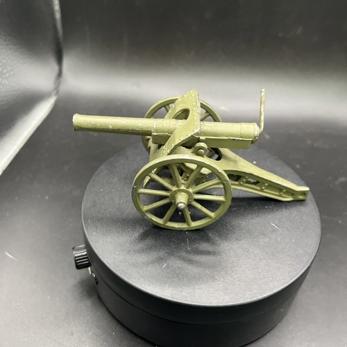 BARCLAY MANOIL Cast Metal Vintage Lead Toy Soldier CANNON - 4.5" L x 2 ...