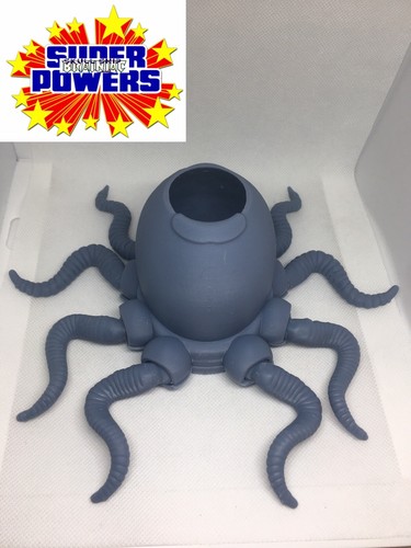 Super Powers Brainiac Skull Ship 3D Custom Playset - Unpainted Kit 2025 ...