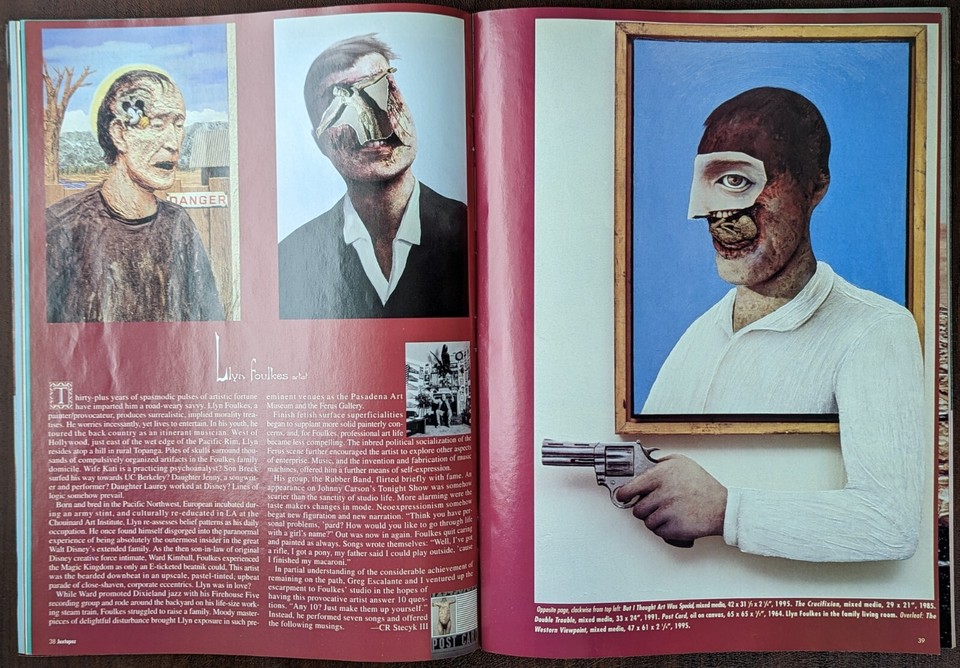 Juxtapoz Magazine #8 - Fall, 1996 - Todd Schorr, Foulkes, Birk ...