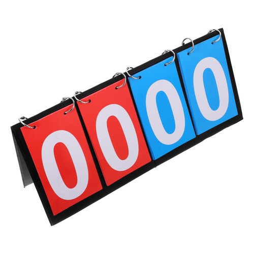 Tabletop Scoreboard Flipper Sports Boards for Outdoor Games | eBay