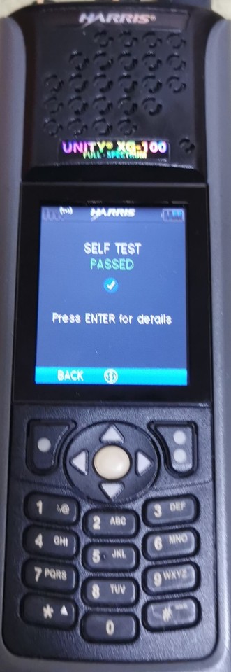 Used HARRIS XG-100P UNITY Multiband Radio with Packing . Motorola ICOM ...