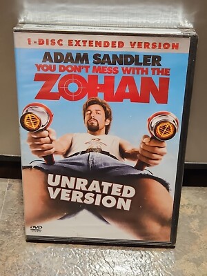You Don't Mess with the Zohan (DVD, 2008) Adam Sandler 43396277465| eBay