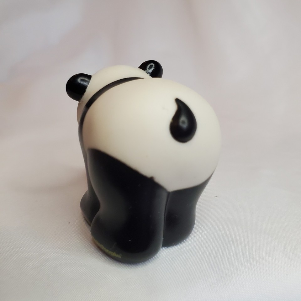 FISHER PRICE LITTLE PEOPLE PANDA BEAR FIGURE 2002 BLACK AND WHITE ...