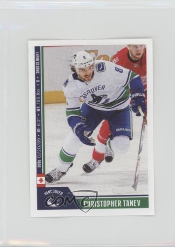2018 Panini NHL Sticker Collection Album Stickers Chris Tanev ...