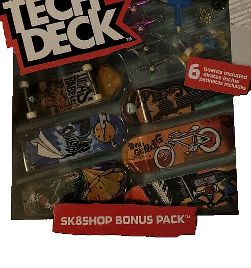 tech deck FLIP skateboards SK8SHOP BONUS 6 pk Flip Fingerboard 96mm ...