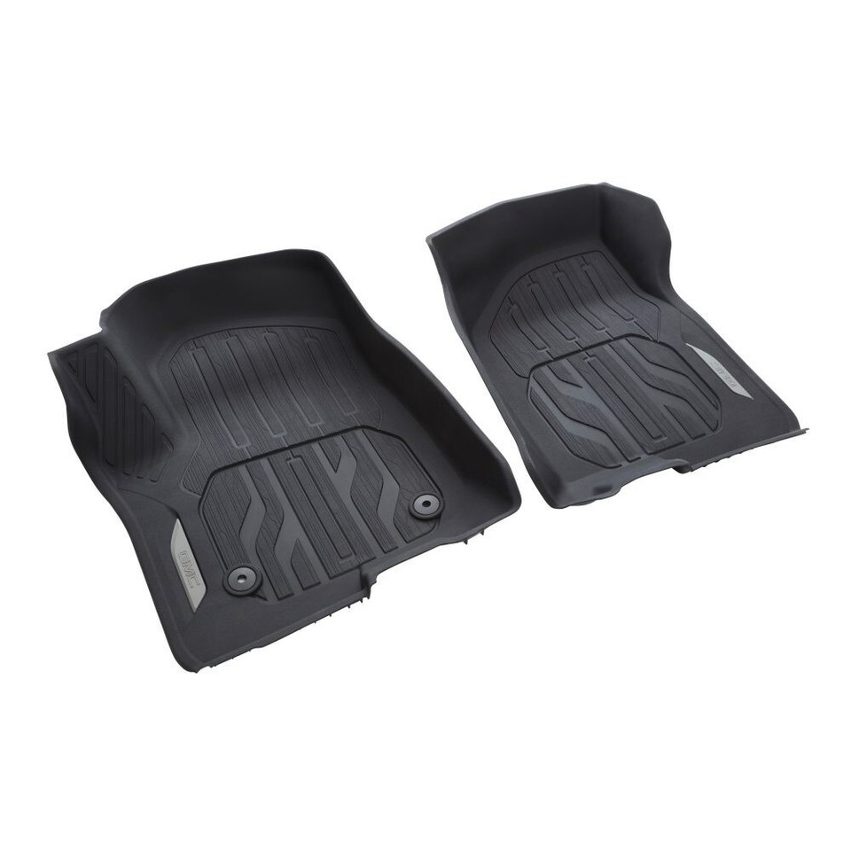 2019-2025 OEM GMC Sierra Front All Weather Floor Liners Jet Black ...