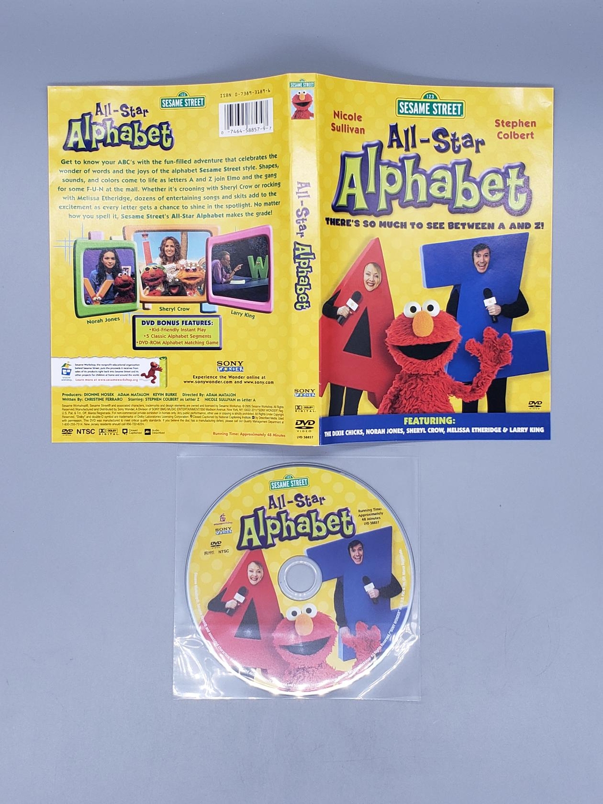 Sesame Street Alphabet Dvd
