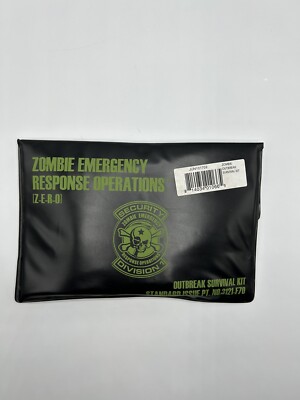 New, Zombie Outbreak Survival Kit w/ Electronic Training Supplement ...