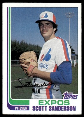 1982 Topps Scott Sanderson Montreal Expos #7 | eBay