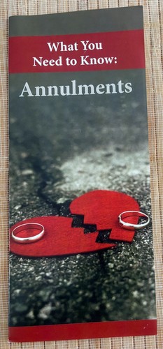 Prayer Pamphlet: What You Need to Know: Annulments ***NEW*** | eBay