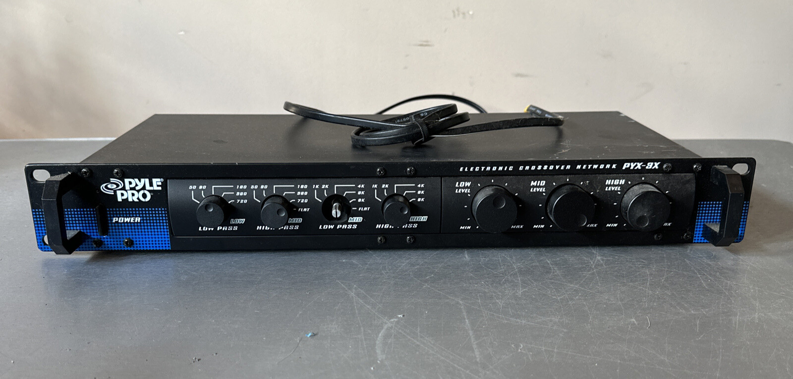 Pyle Pro Pyx-3x Electronic Crossover Network New/ Surplus for sale ...