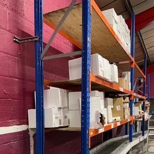 Warehouse Shelving Storage Heavy Duty Garage Racking Galvanised Shelves ...