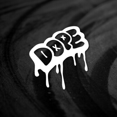 Dope Car Sticker Decal Funny Bumper or Window Vinyl Die Cut JDM | eBay