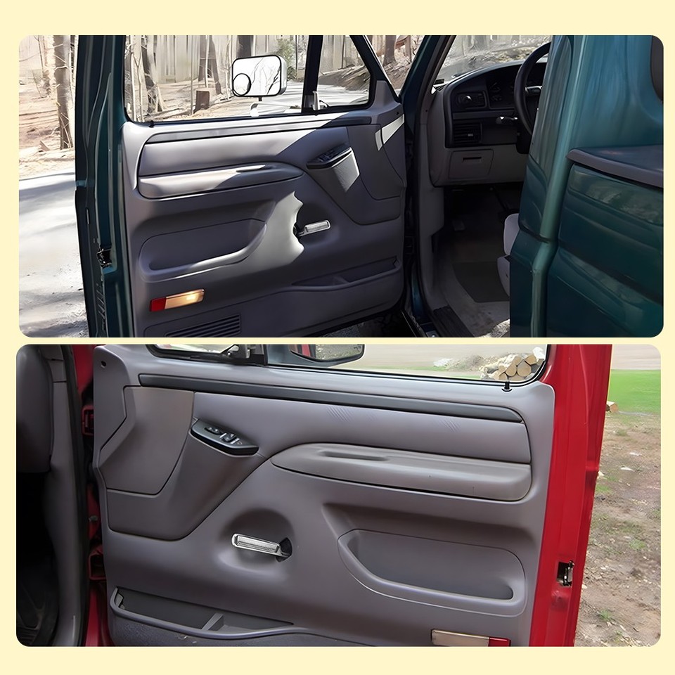 4x Chrome Metal Inside Interior Door Handle For F-150 F-250 F-350 ...