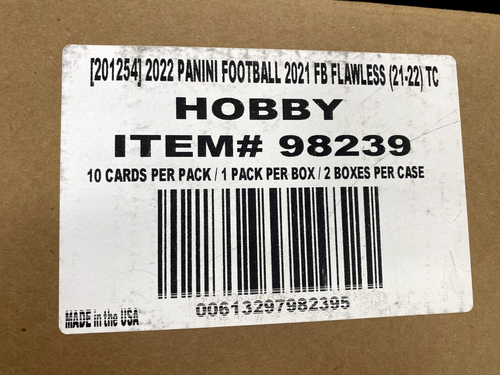 2021 Panini Flawless Football NFL sealed 2-box case | eBay
