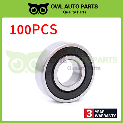 6203-2RS C3 Premium Sealed Ball Bearing, 17x40x12mm (Qty. 100) 6203RS ...