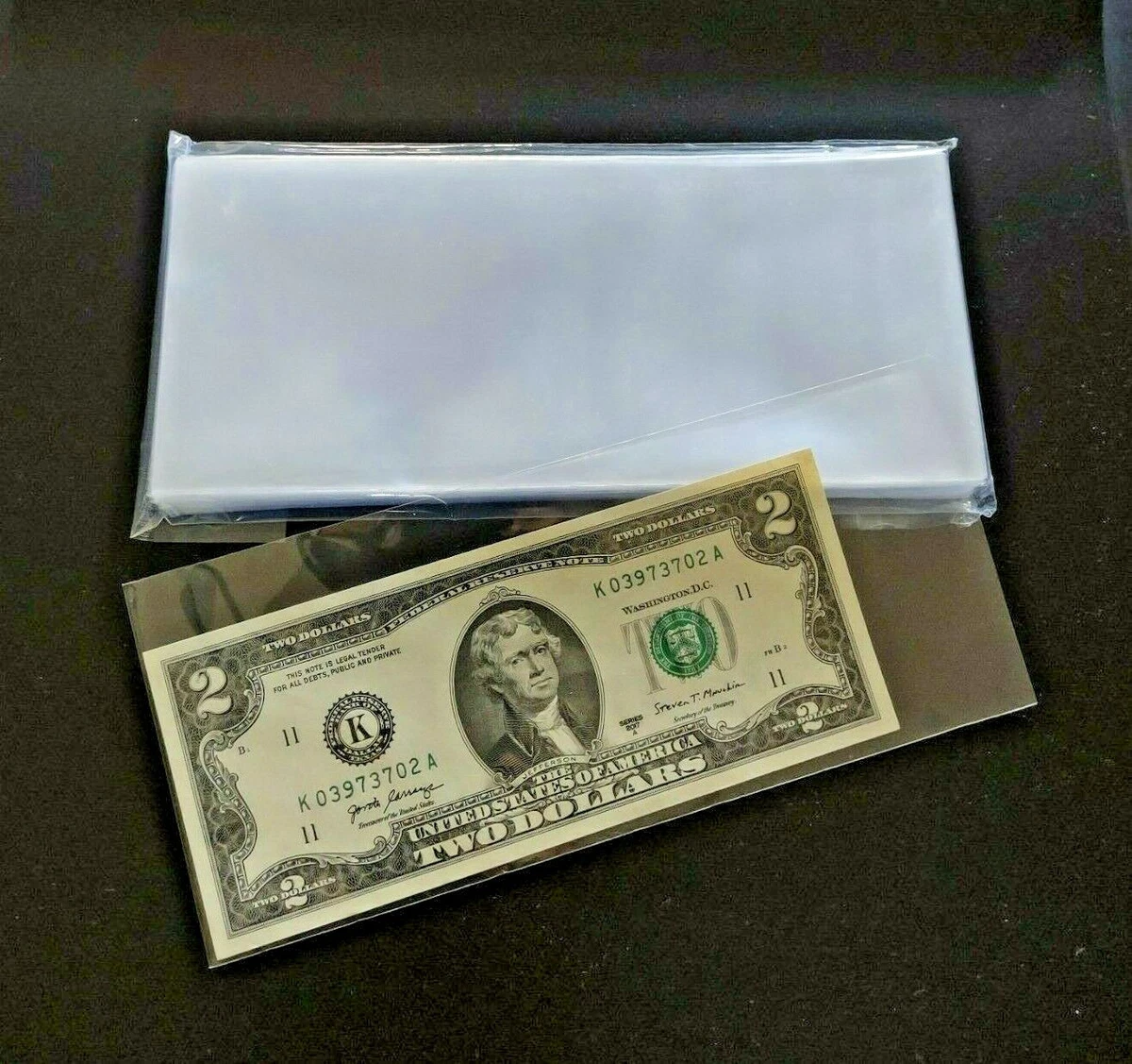Plastic Bag Of Money