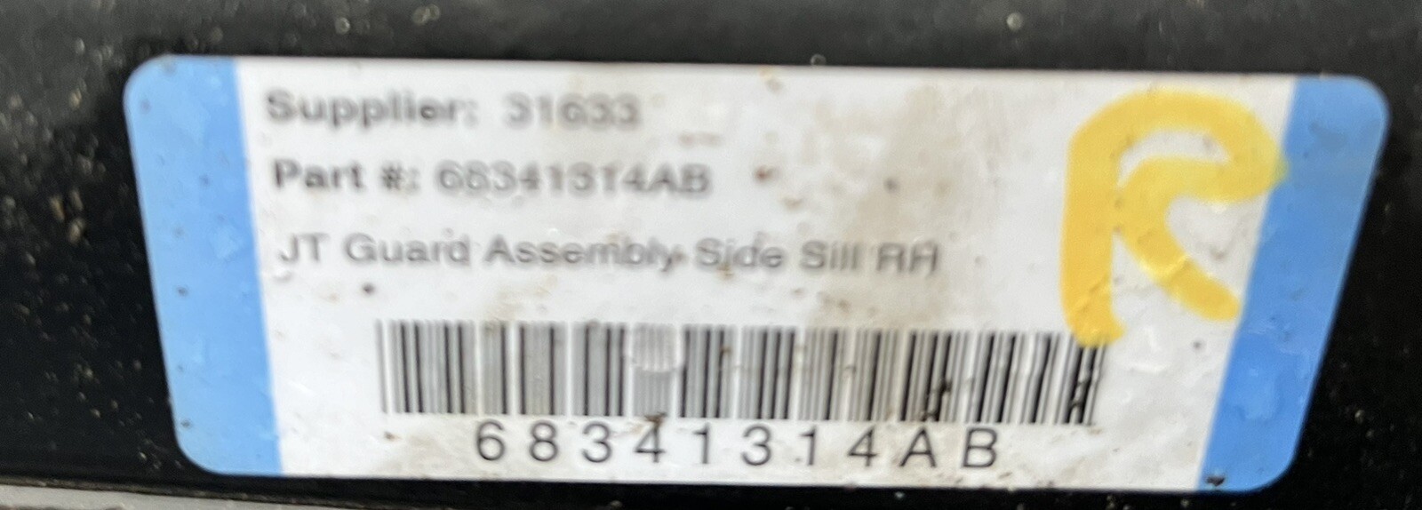 2020-2024 Jeep Commander Rock Rails Left Or Right 68341314AB Sold ...