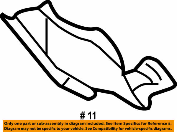 TOYOTA OEM Fender-lower Reinforcement Left 5703206010 for sale online ...