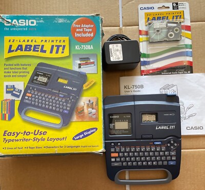 Label Makers - Casio Kl-750B