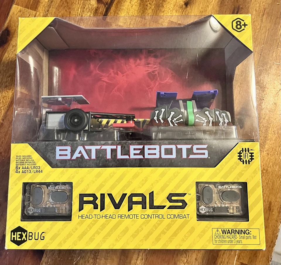 HEXBUG BattleBots Rivals 2 Pack Witch Doctor vs Tombstone New Kids RC ...