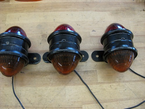 3 Vintage Do Ray cab clearance marker lights | eBay