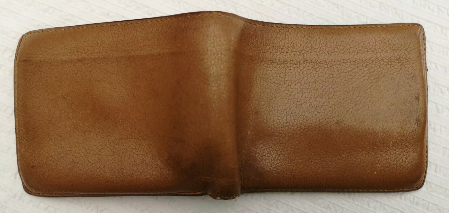 Delvaux Men's Light Brown Leather Bi-fold Wallet Used Condition | eBay